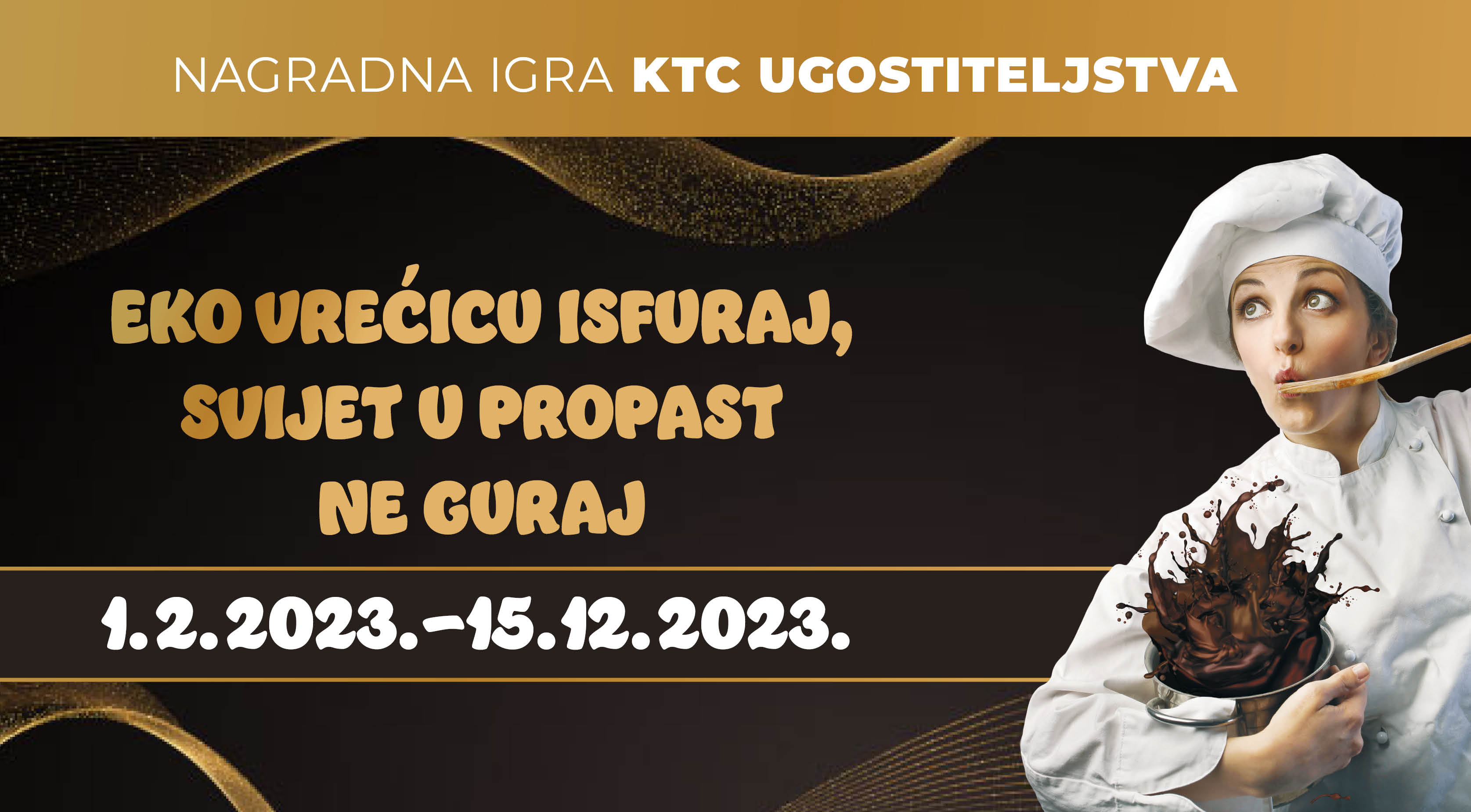 KTC - Eko vrećice isfuraj, svijet u propast ne guraj